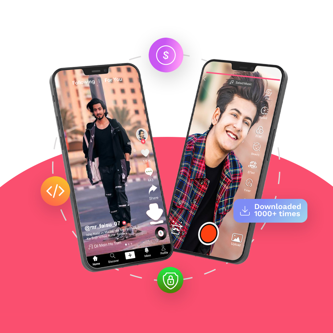 Make Your Own Short Video Sharing App Pack (TikTok/Snack Video/MX ...