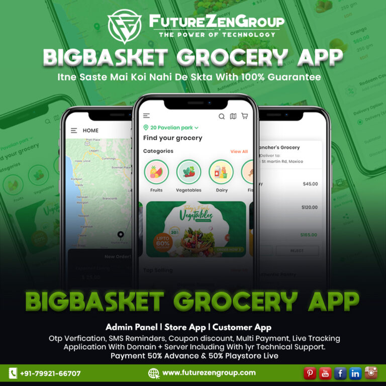 Big Basket Grocery Application - FutureZenGroup