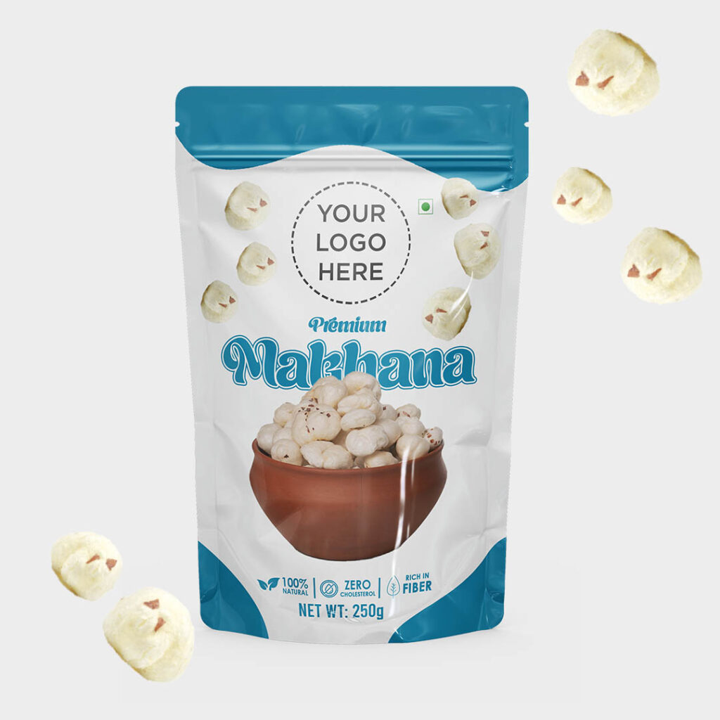 Makhana Packaging Design PSD - FutureZenGroup