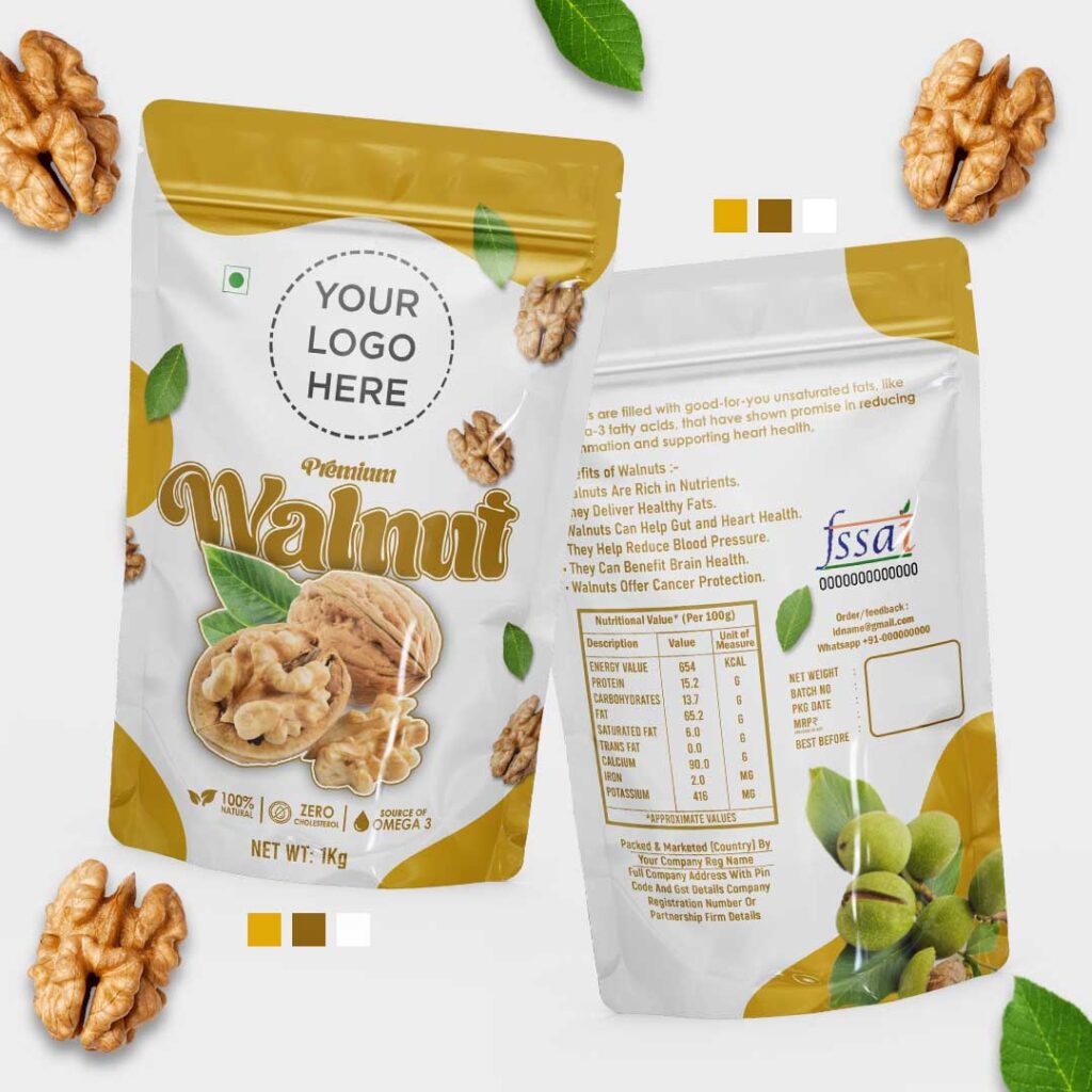 Walnut Packaging Design PSD - FutureZenGroup
