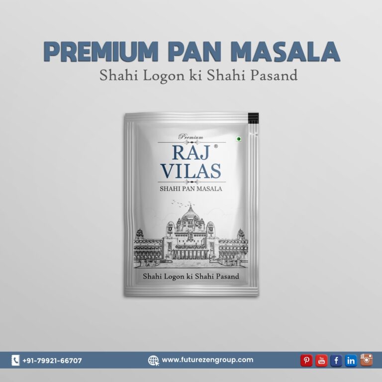 Premium Pan Masala Design PSD - FutureZenGroup
